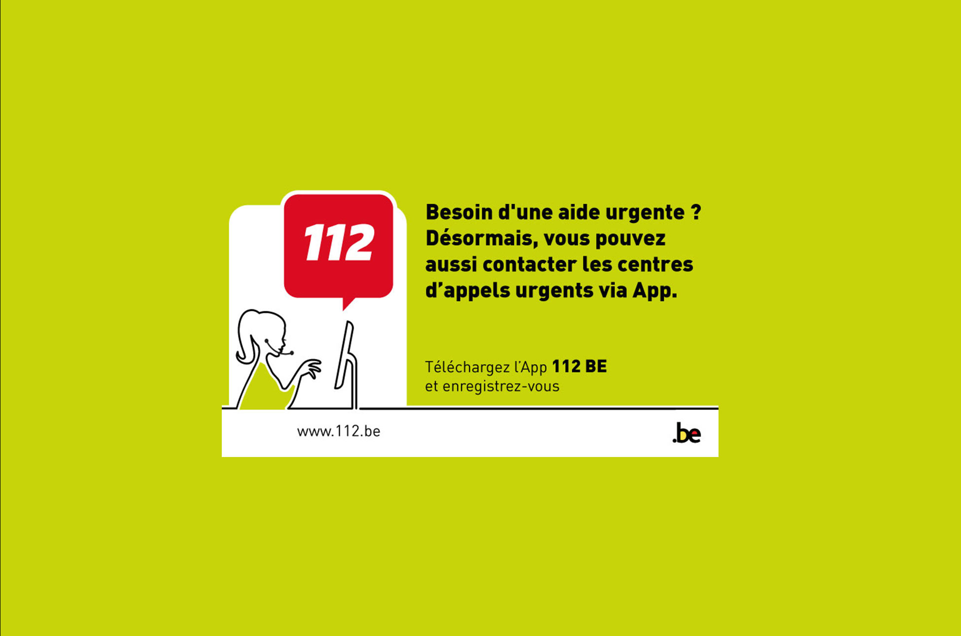 Application 112 BE : dans les situations d’urgence, chaque seconde compte ! - Commune de Orp-Jauche